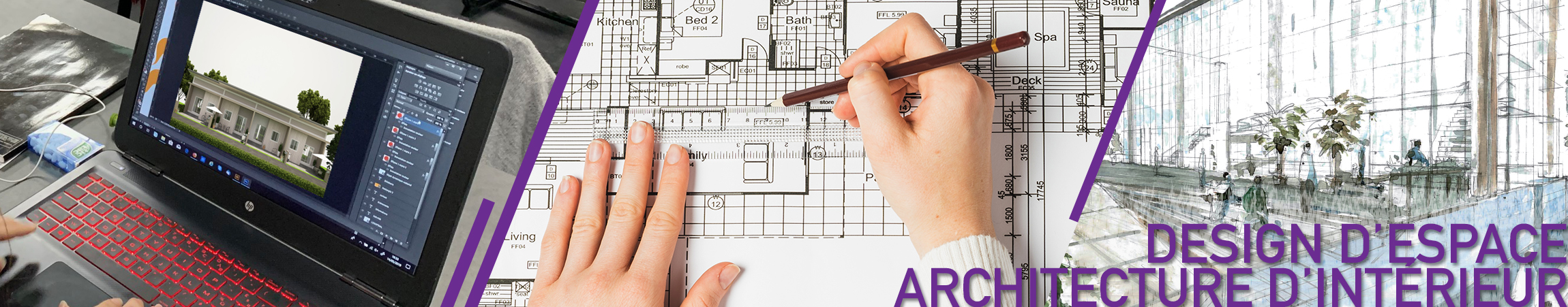 Bachelor design d'Espace à Paris - Alternance -Ecole Com'Art